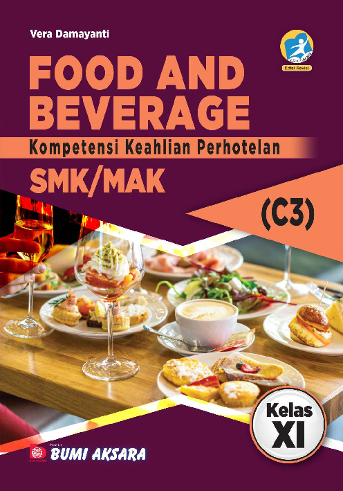 Food and Beverage SMK/MAK Kelas XI (Kompetensi Keahlian Perhotelan ...