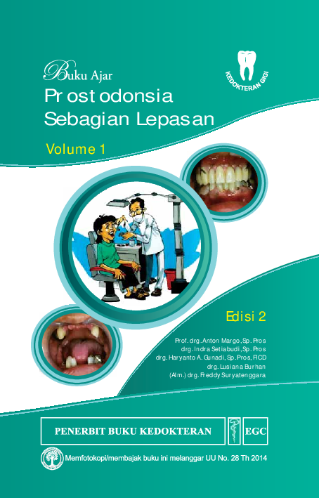 Buku Ajar Prostodonsia Vol.1 Edisi 2 - Bintangpusnas Edu